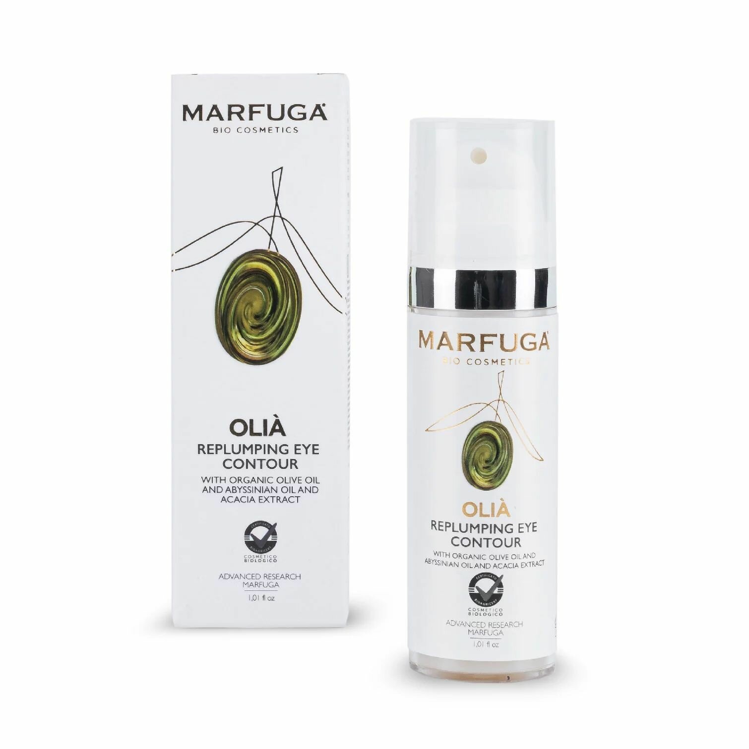 OLIA’ итальянский крем для кожи вокруг глаз с оливковым маслом