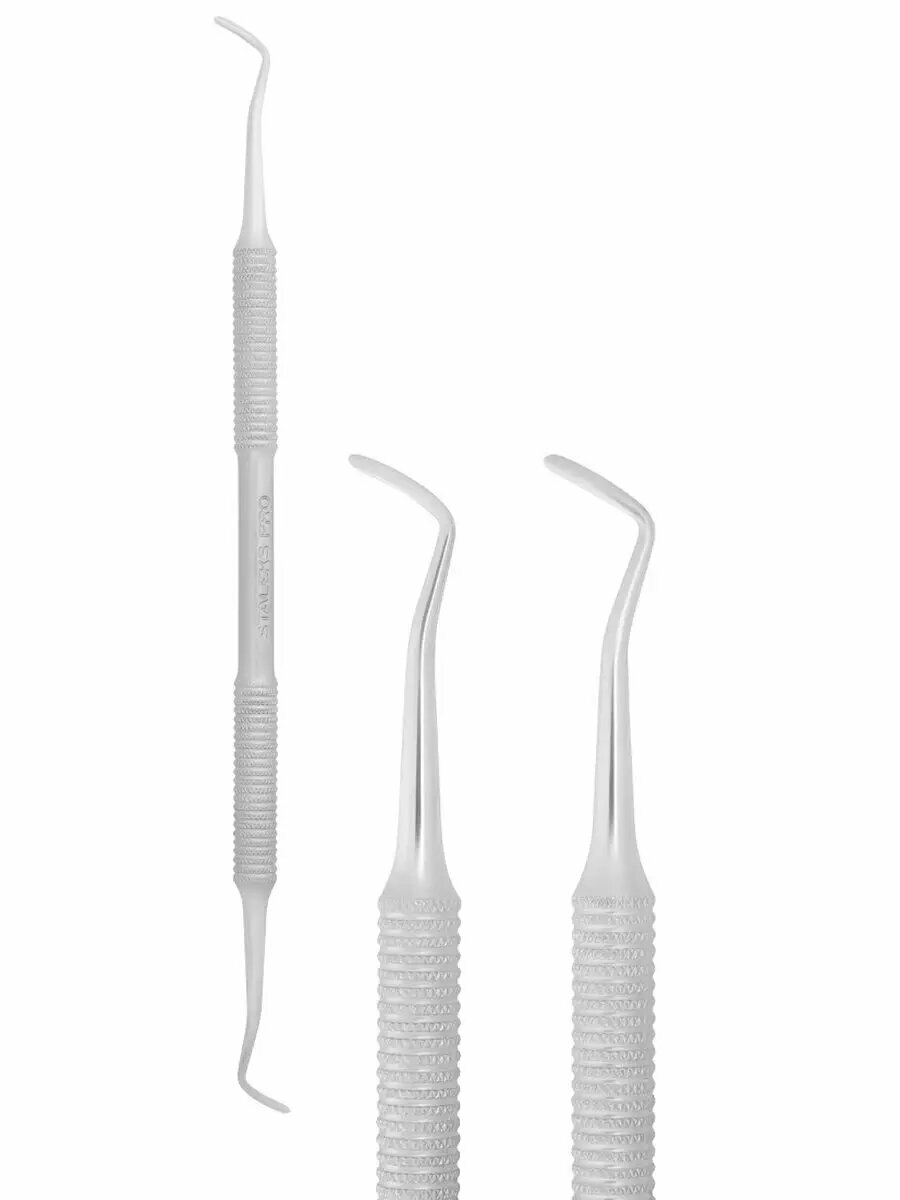 Лопатка Staleks 20/2 Expert, педикюрная, кюретка двусторонняя