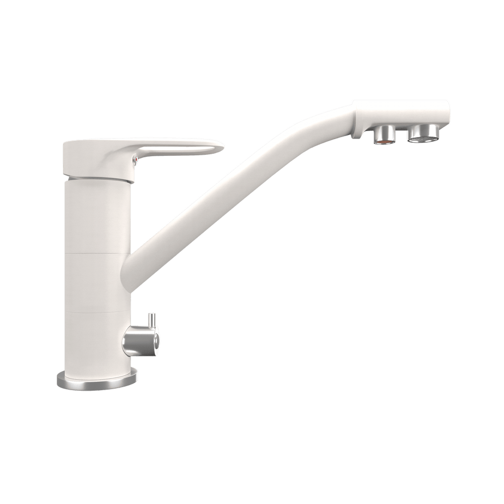 Кухонный смеситель MAUNFELD MFQT-10W кремовый