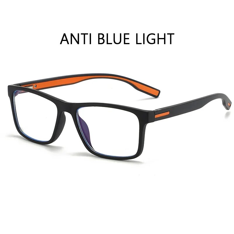 Очки для чтения Black Orange +100, TR90