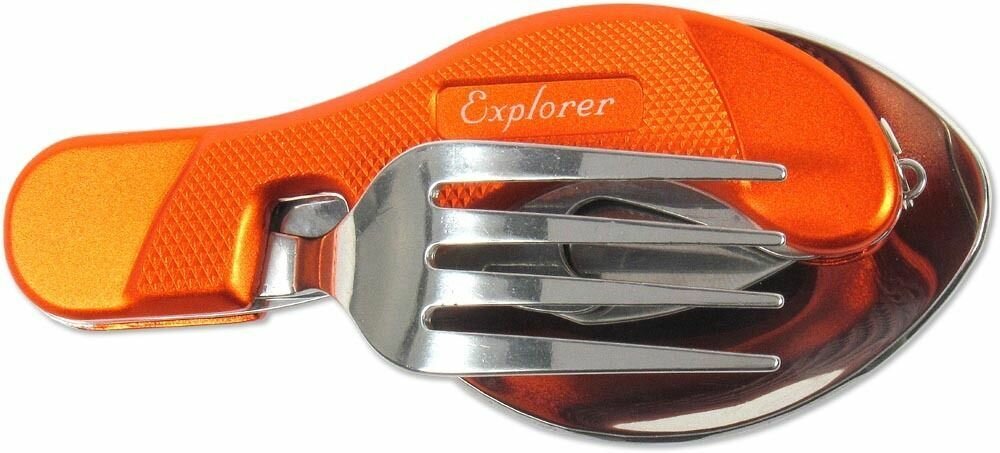 Набор походный (ложка , вилка, чайная ложка ) Exploer 2