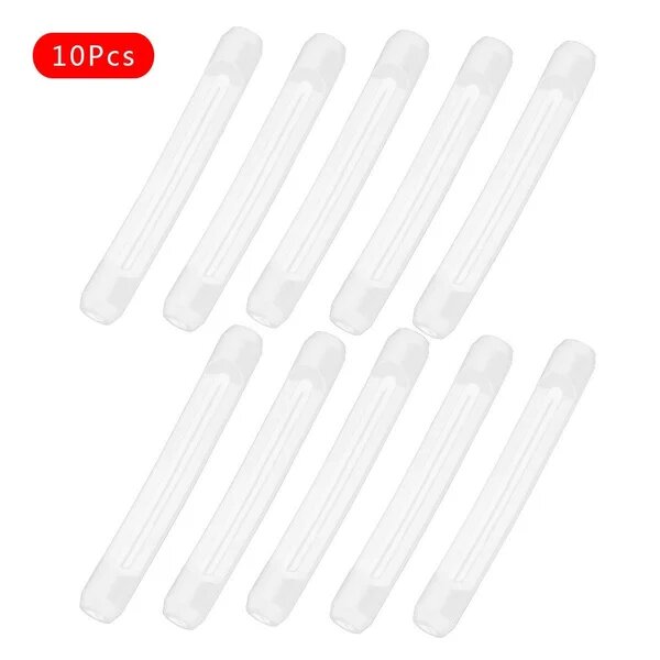 Противоскользящие силиконовые заушники для очков 20 шт Белый, white 4