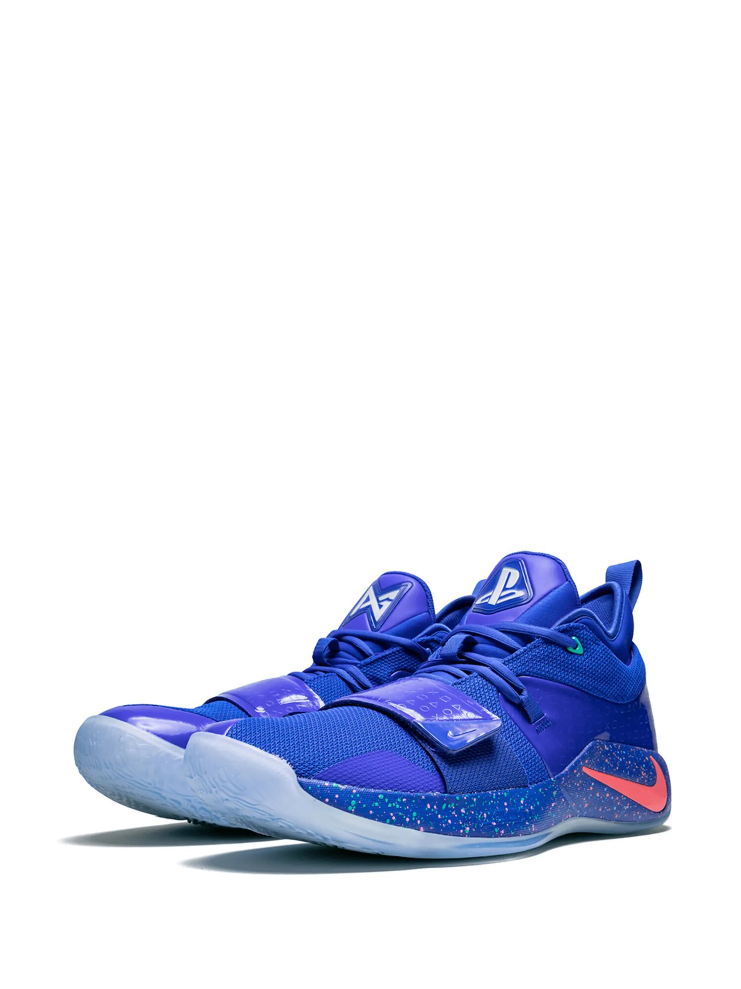 Кроссовки NIKE PG 2.5 Playstation, размер 9.5 US, синий — фото 1