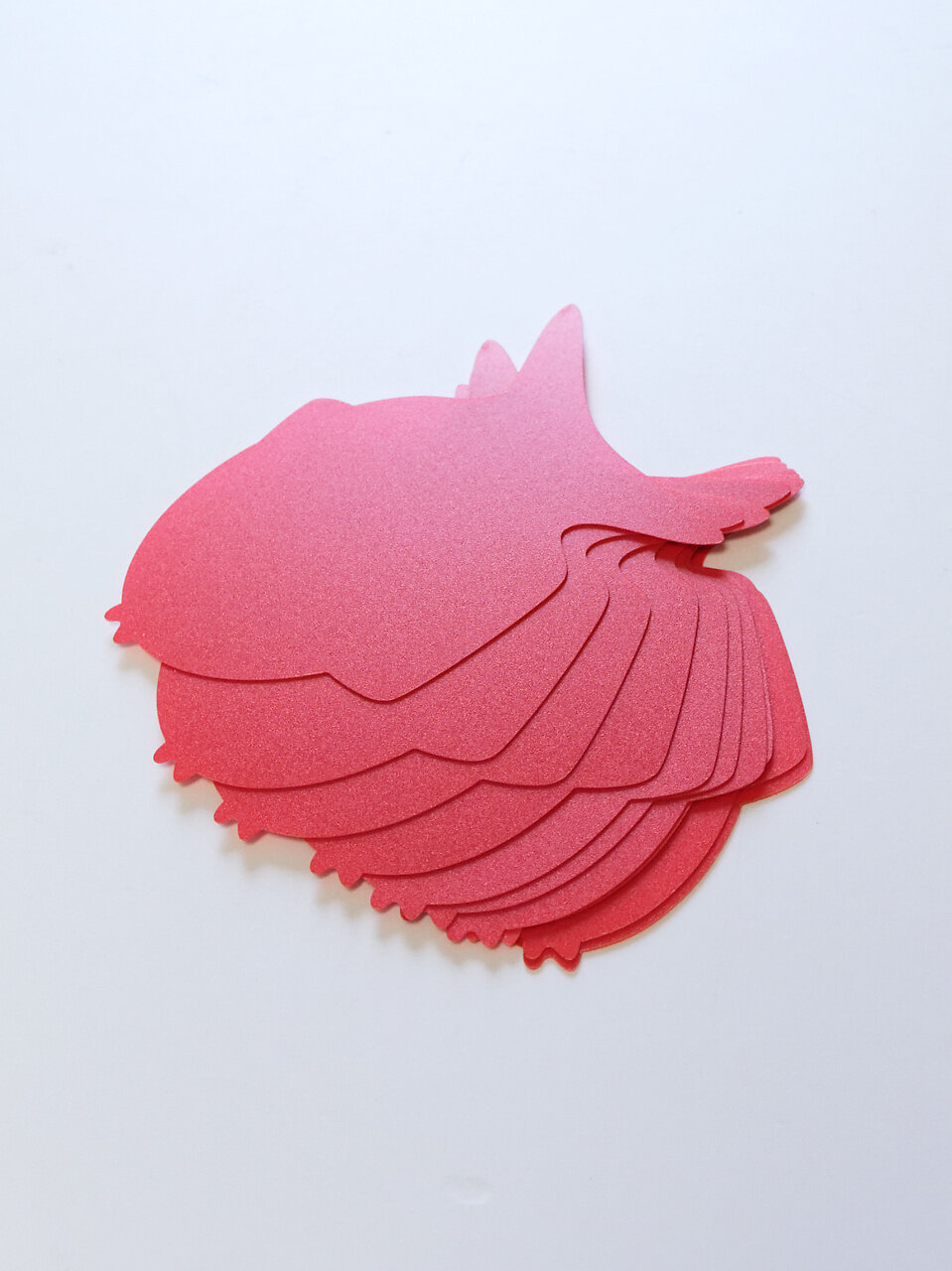 Меловые ценники "Рыбка" красные, набор 10 шт, формат А6 (148х105 мм)