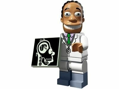 Конструктор LEGO Minifigures The Simpsons Series 2 71009-16 Доктор Хибберт / Dr Hibbert (colsim2-16)