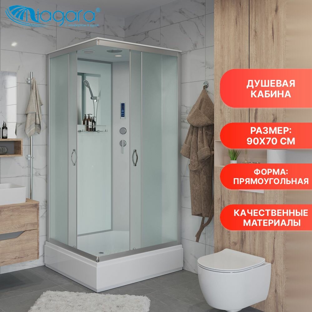 Душевая кабина Niagara Classic NG-33974-14QP 90x70