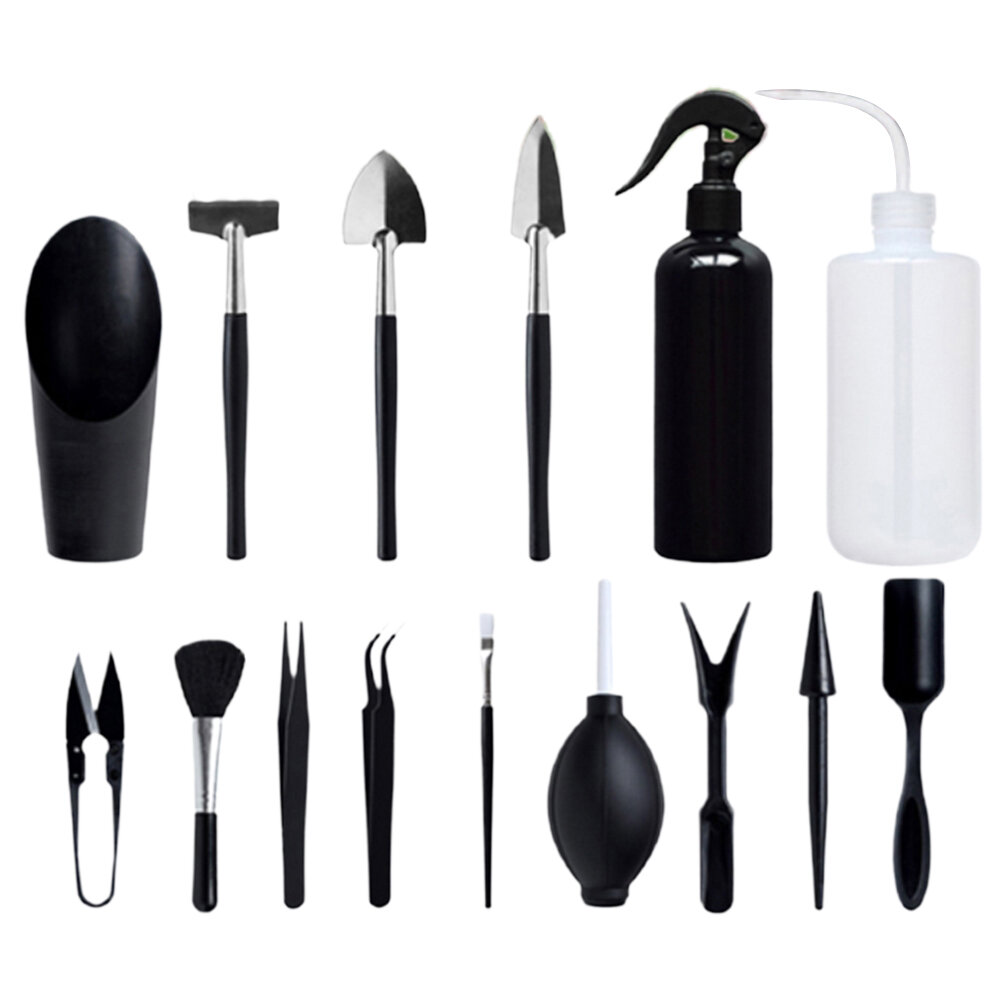 15шт тяжелые садовые инструменты мини -садоводство