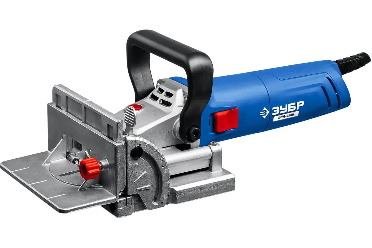 Фрезер ламельный ЗУБР Профессионал, 950 Вт, в кейсе {ФПЛ-950К}