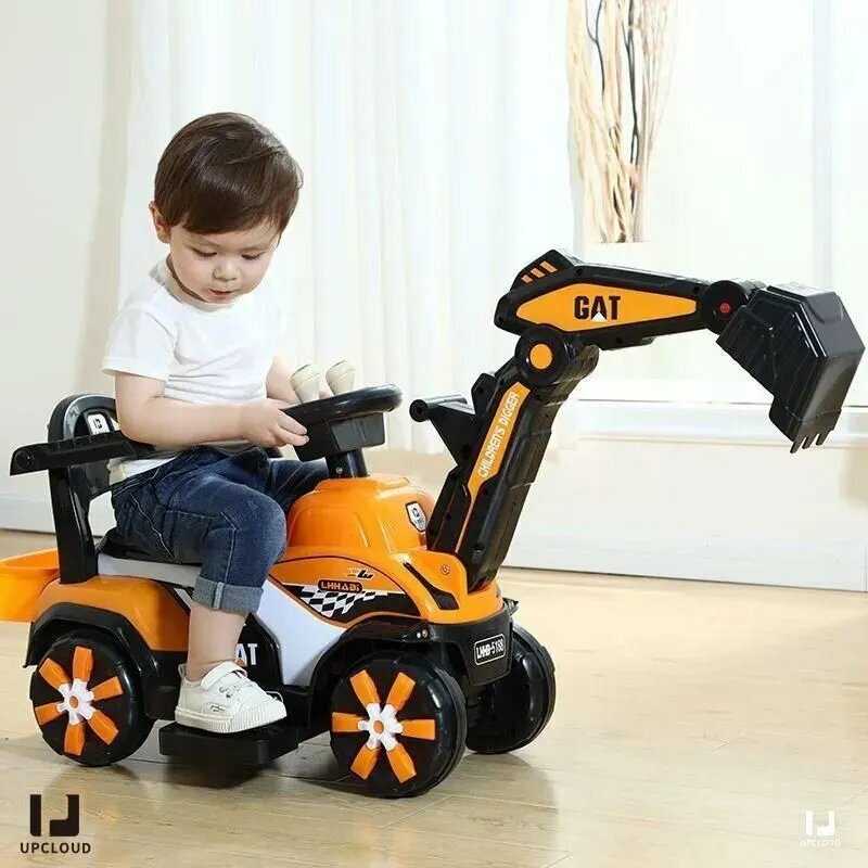 Электромобиль-трактор детский "Mini Farmer", скорость 3 км/ч, для детей 1-9 лет, 62 см х 34 см х 39,5 см — фото 1