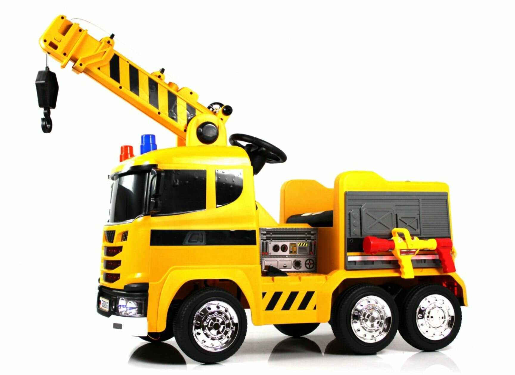 Детский электромобиль Rivertoys пожарный кран G002GG с дистанционным управлением