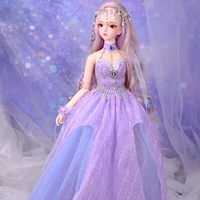 Кукла BJD 1/3, 62 см, Сиреневый, Color: C
