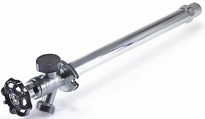 Кран незамерзающий для стен TIM 450 (вход НР1/2", выход НР3/4")