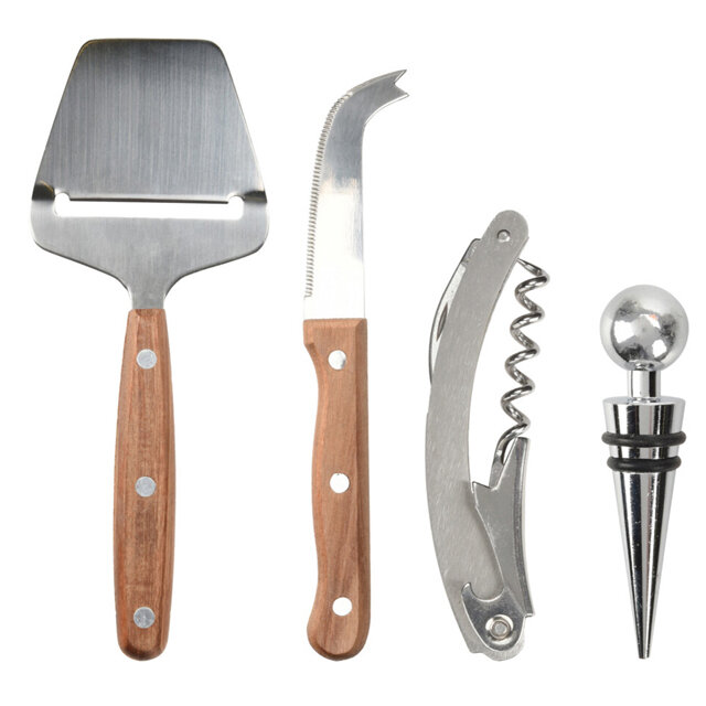 Набор для сыра и вина Wine and Cheese 4 предмета, Koopman, 170485140