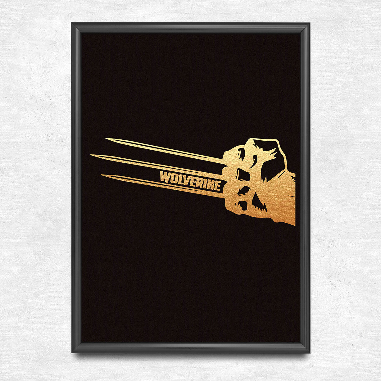 Постер Росомаха / плакат для интерьера Wolverine. Марвел, Marvel, комиксы, фильмы, Логан