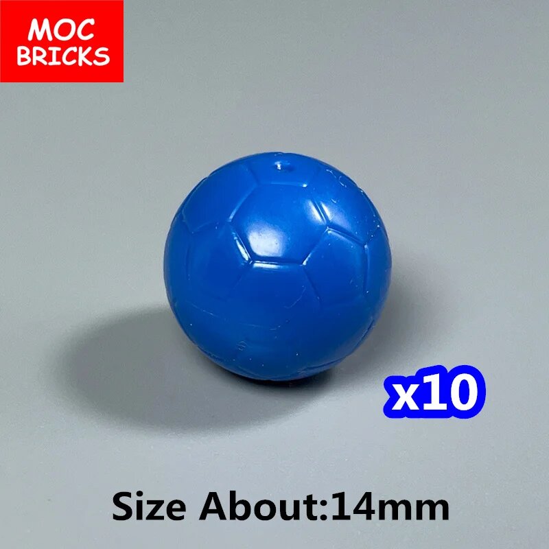 MOC BRICKS Футбольный набор из блоков Синий, Blue