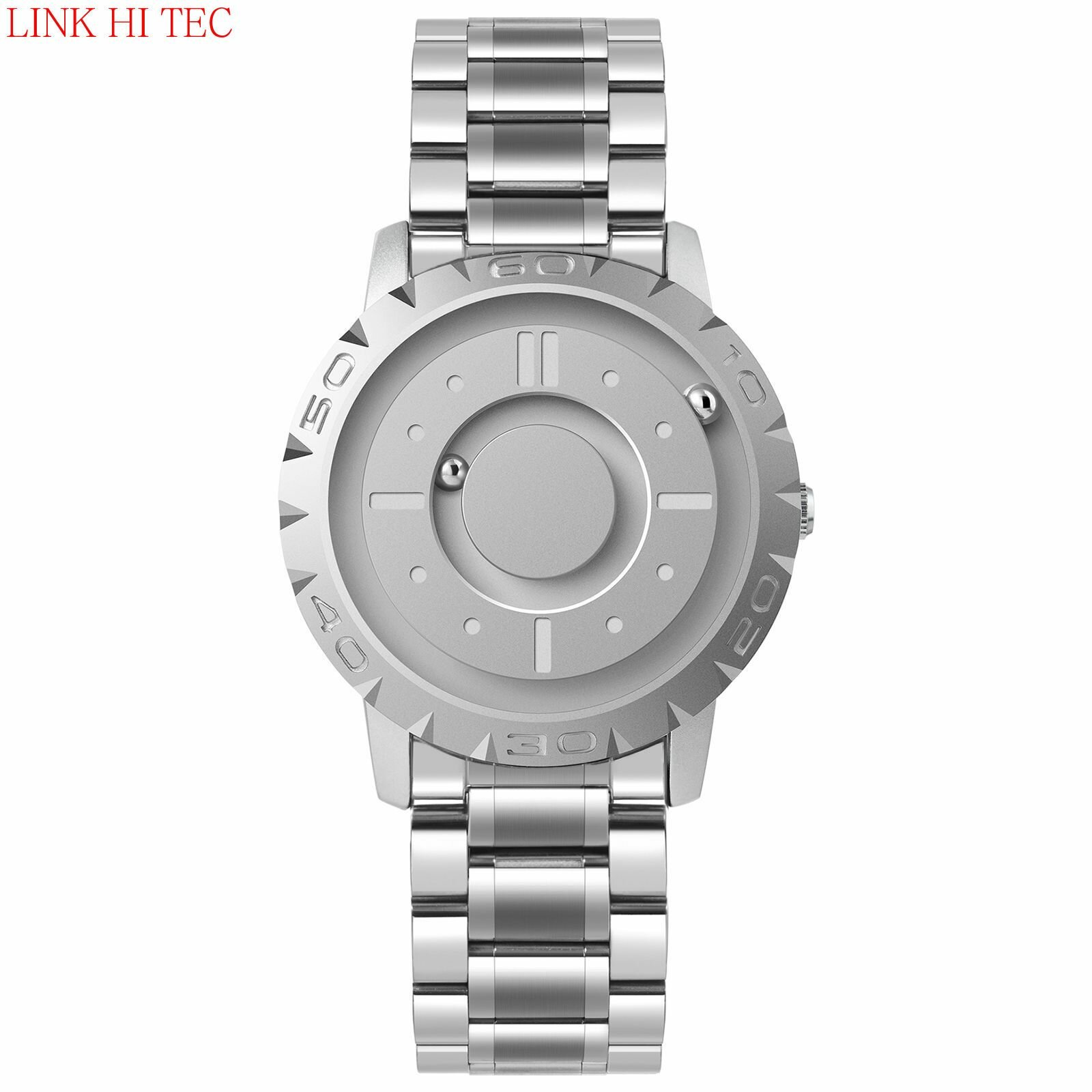 Ретро магнитные кварцевые часы 40mm-E030