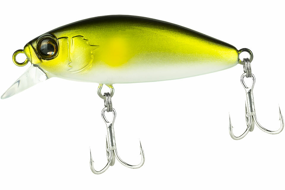 Воблер JACKALL Abbey Minnow 38SF 2.4g ayu для голавля, язя, окуня, жереха и щуки