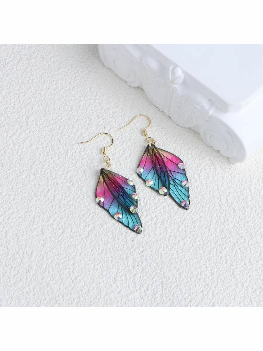 Серьги, искусственный камень