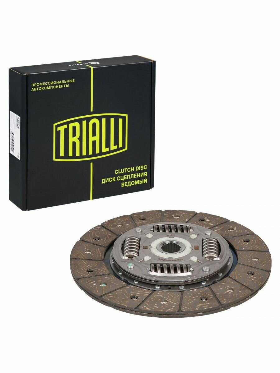Диск сцеп. ведом. для а/м Fiat Ducato (02-) 2.3 JTD (FD 1601), TRIALLI FD1601