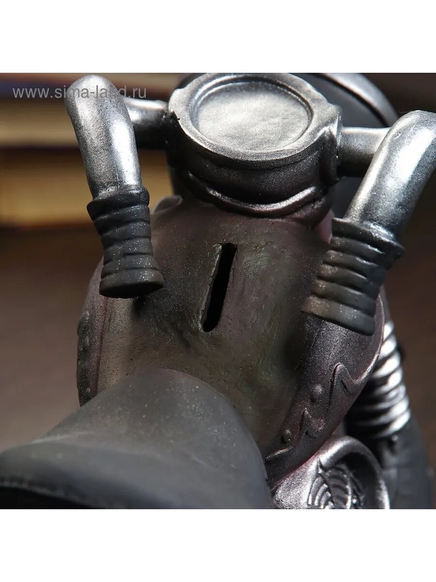 Стильная копилка в виде мотоцикла для подарка