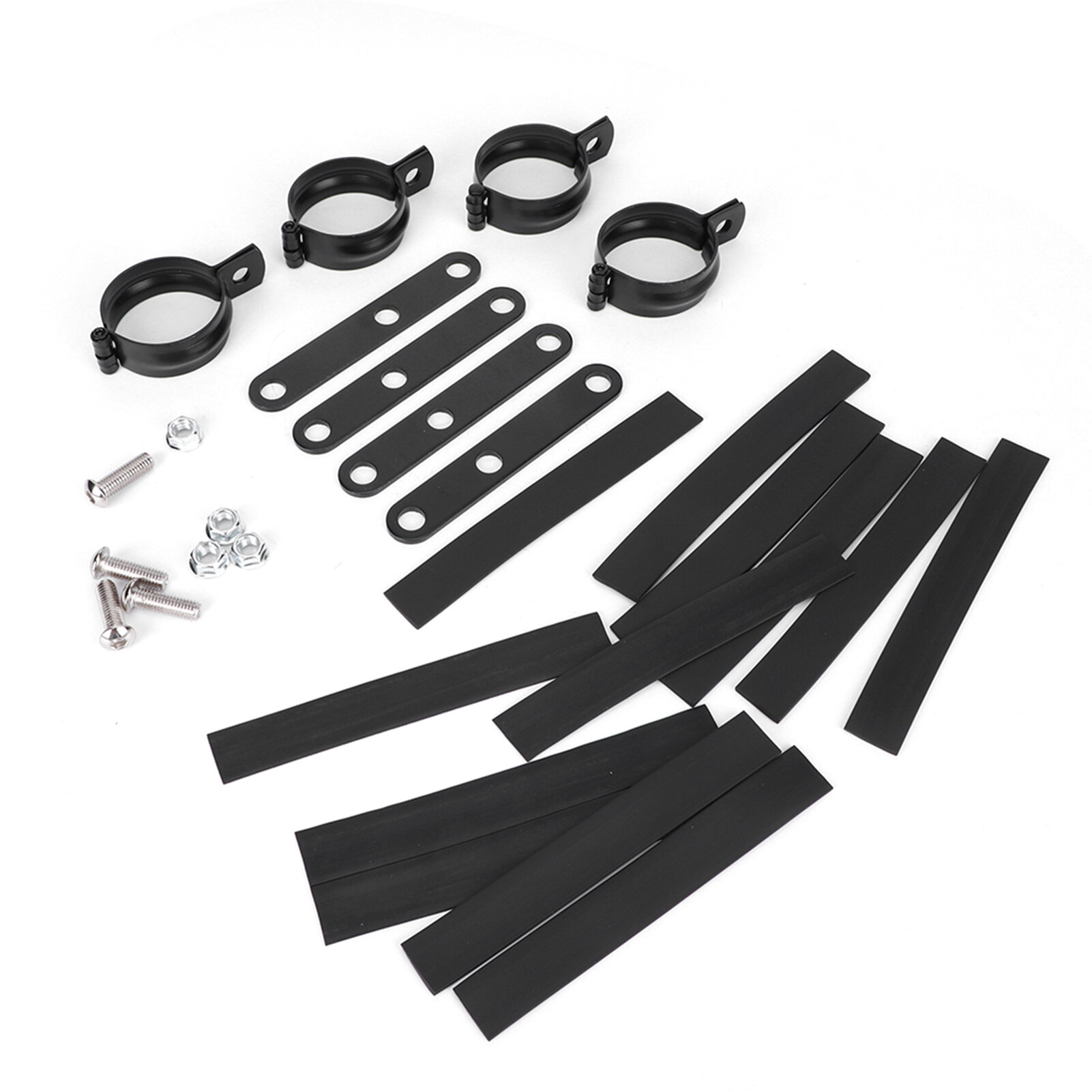 Черный Кронштейн Фары Мотоцикла, Зажим Для Крепления Вилки, Универсальный Аксессуар, Подходящий для Yamaha41‑51mm