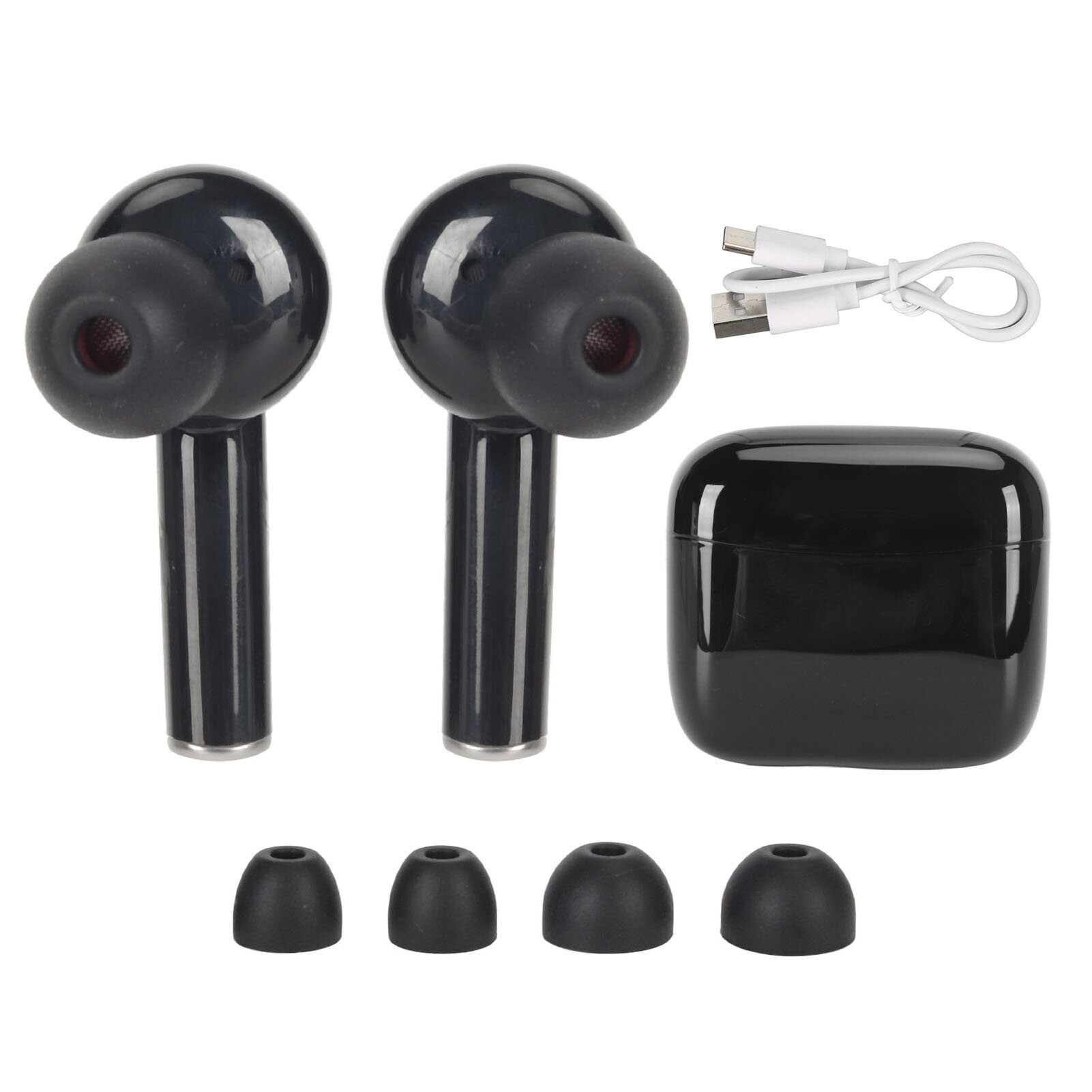 Наушники-переводчики, шумоподавление, 144 языка, онлайн-перевод, для музыки и звонков, черный.