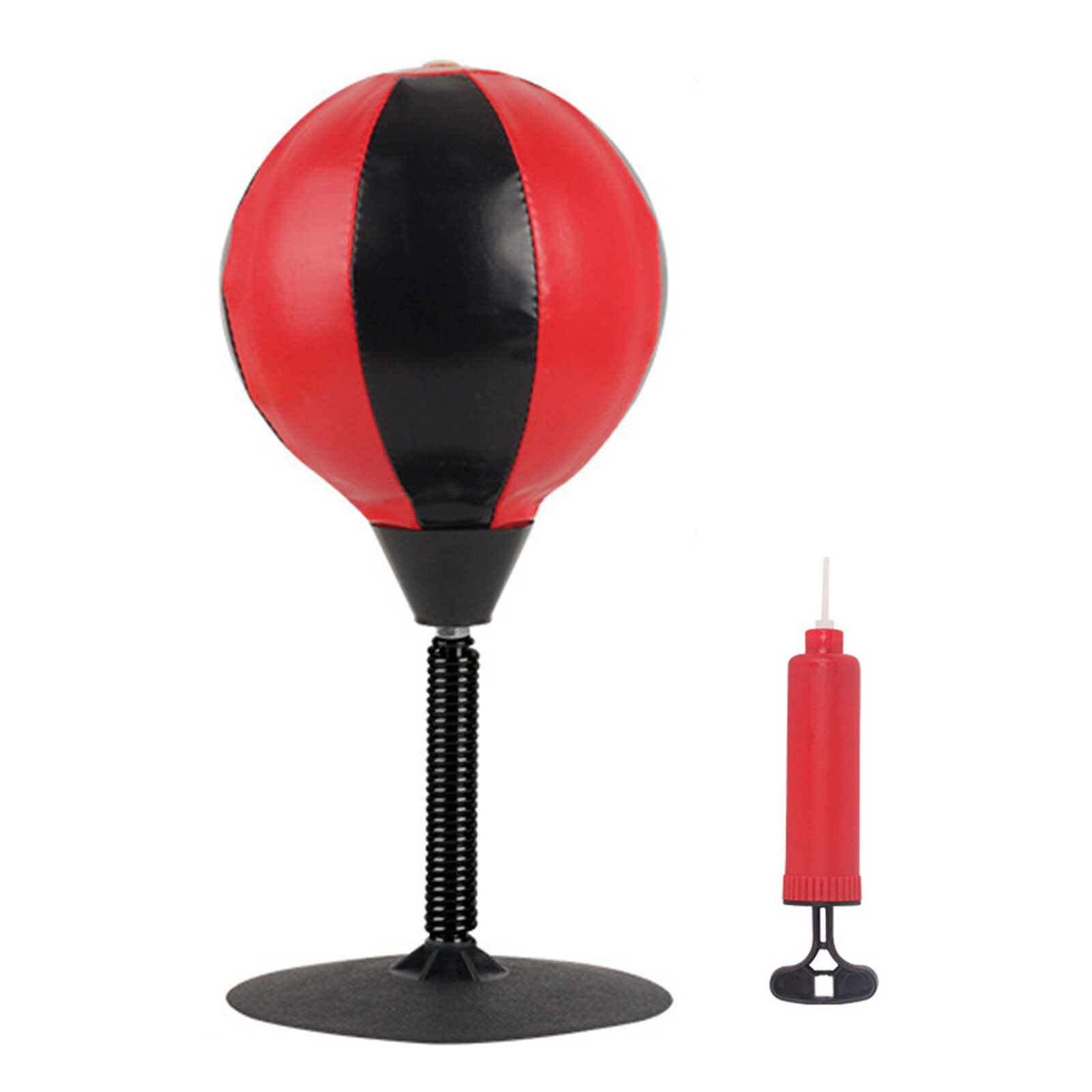 Детская боксерская груша, устойчивая подставка, снятие стресса, улучшение координации, боксерская груша, игрушка с перчатками, настольный тип