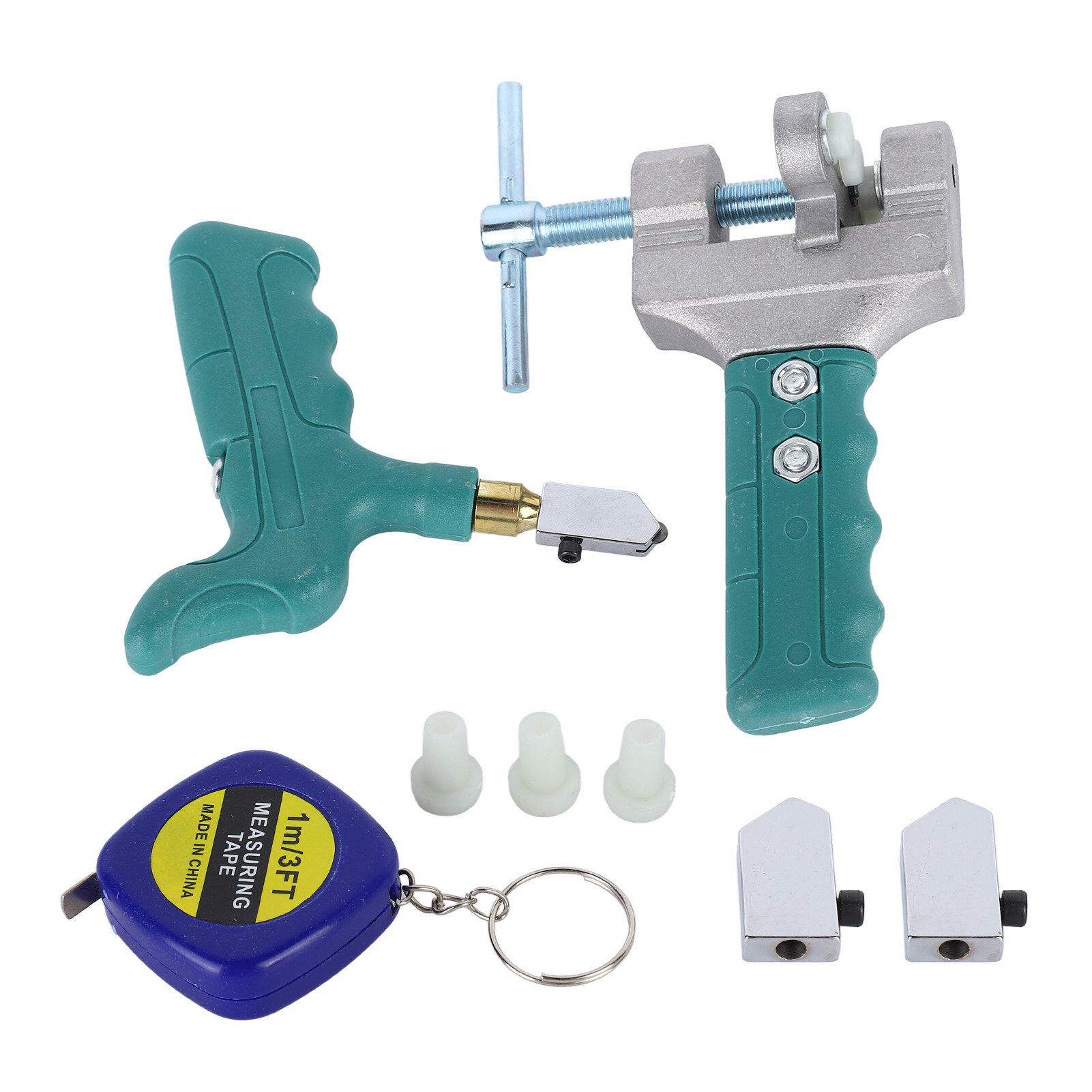 Острый плиткорез с эргономичной ручкой, позволяющий аккуратно разрезать стекло, разделитель для керамической плитки с плоскогубцами.