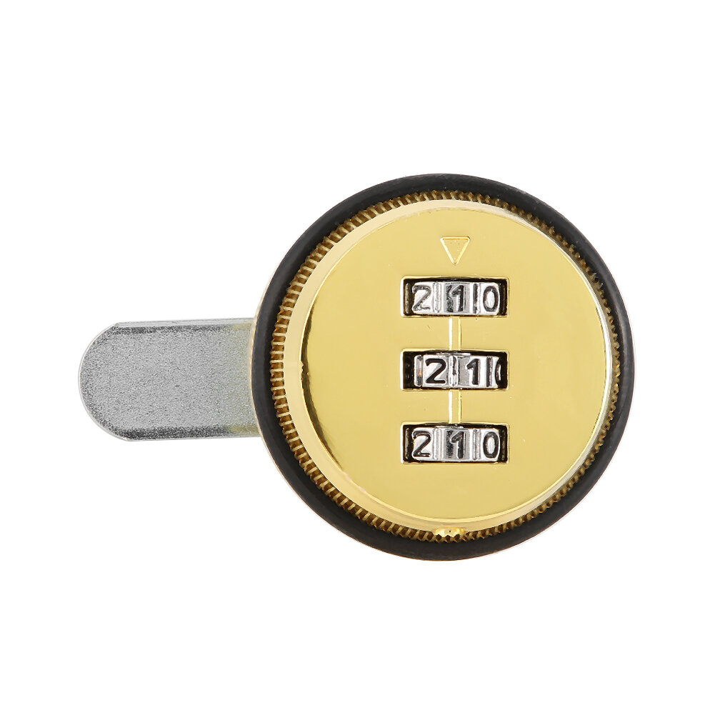 Замок для почтового ящика с механическим кодовым замком, 3-значный, из цинкового сплава.