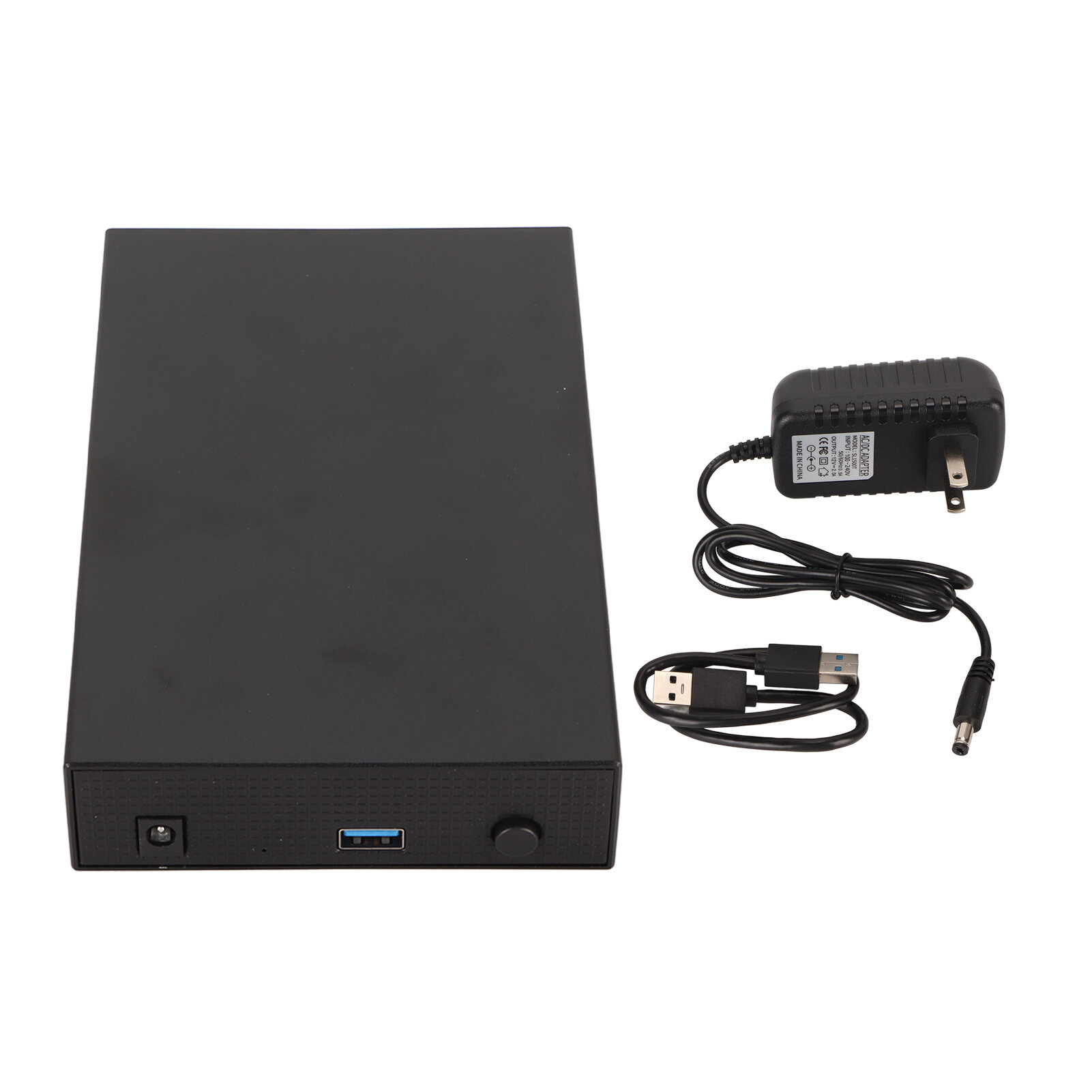 3,5-дюймовый внешний жесткий диск USB3.0 на металлический портативный твердотельный накопитель для ПК, ТВ, настольного ноутбука, 100‑240 В, 10 ТБ, вилка стандарта США
