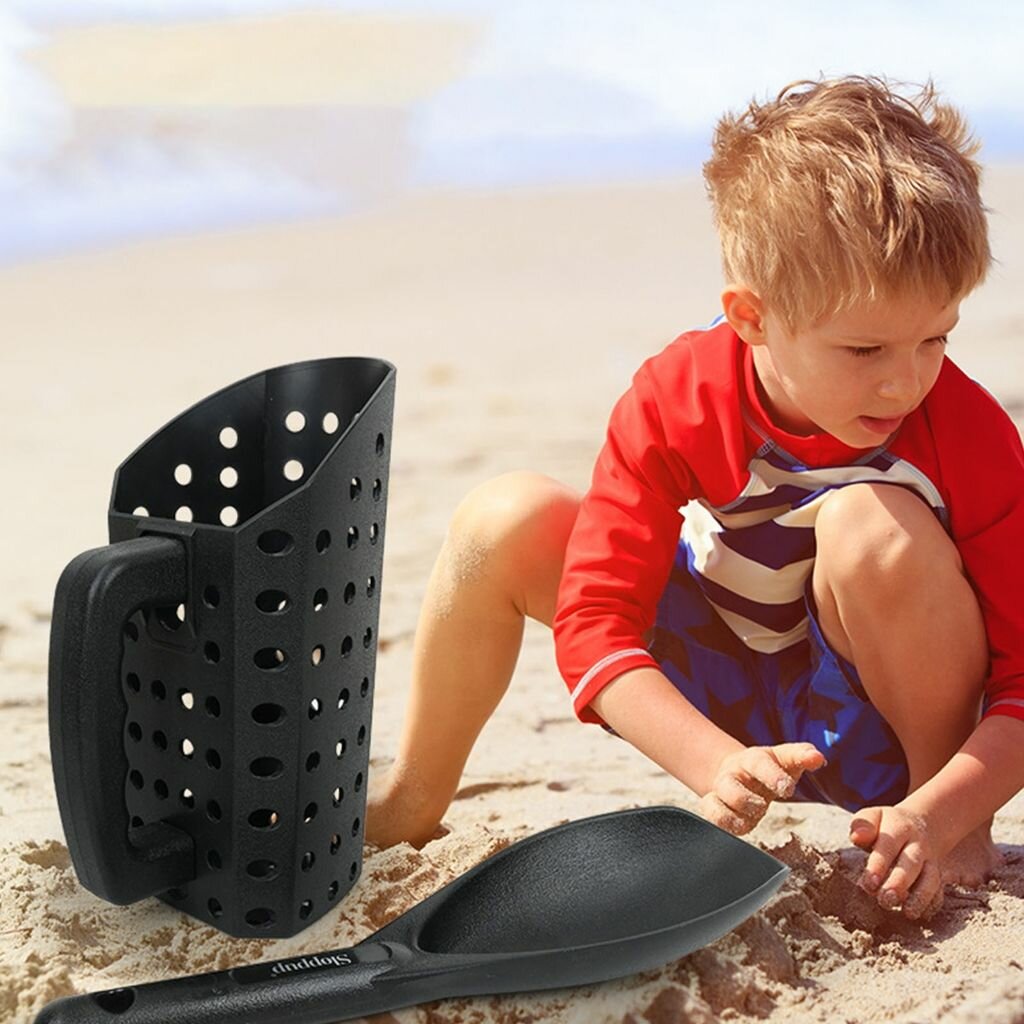 Пластиковый Набор для просеивания Песка и Лопаток Для Эффективного Обнаружения Гравия В Почве