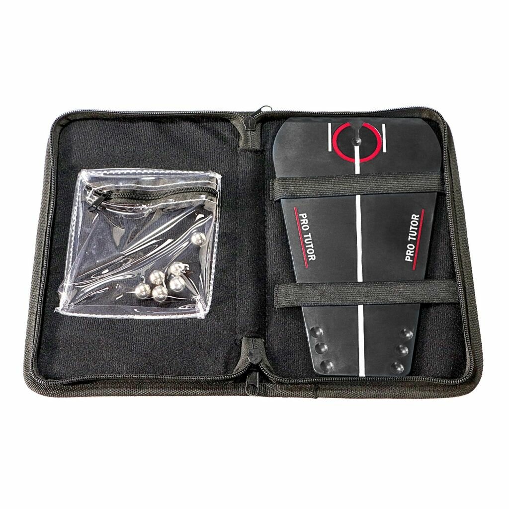 Тренажеры для гольфа с бесплатным чехлом на молнии для тренировки ударов и выравнивания