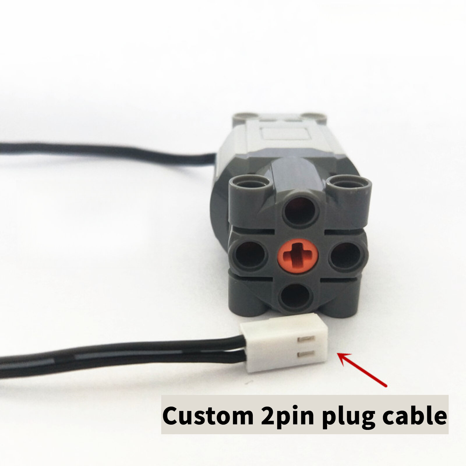 Набор моториков MOC для робототехники EV3, совместимый с LEGO, черный, серый, оранжевый, из пластика ABS, с пультом дистанционного управления, 2 мотора 88003-L, 1 серво-мотор 88004, батарейный бокс, приемник