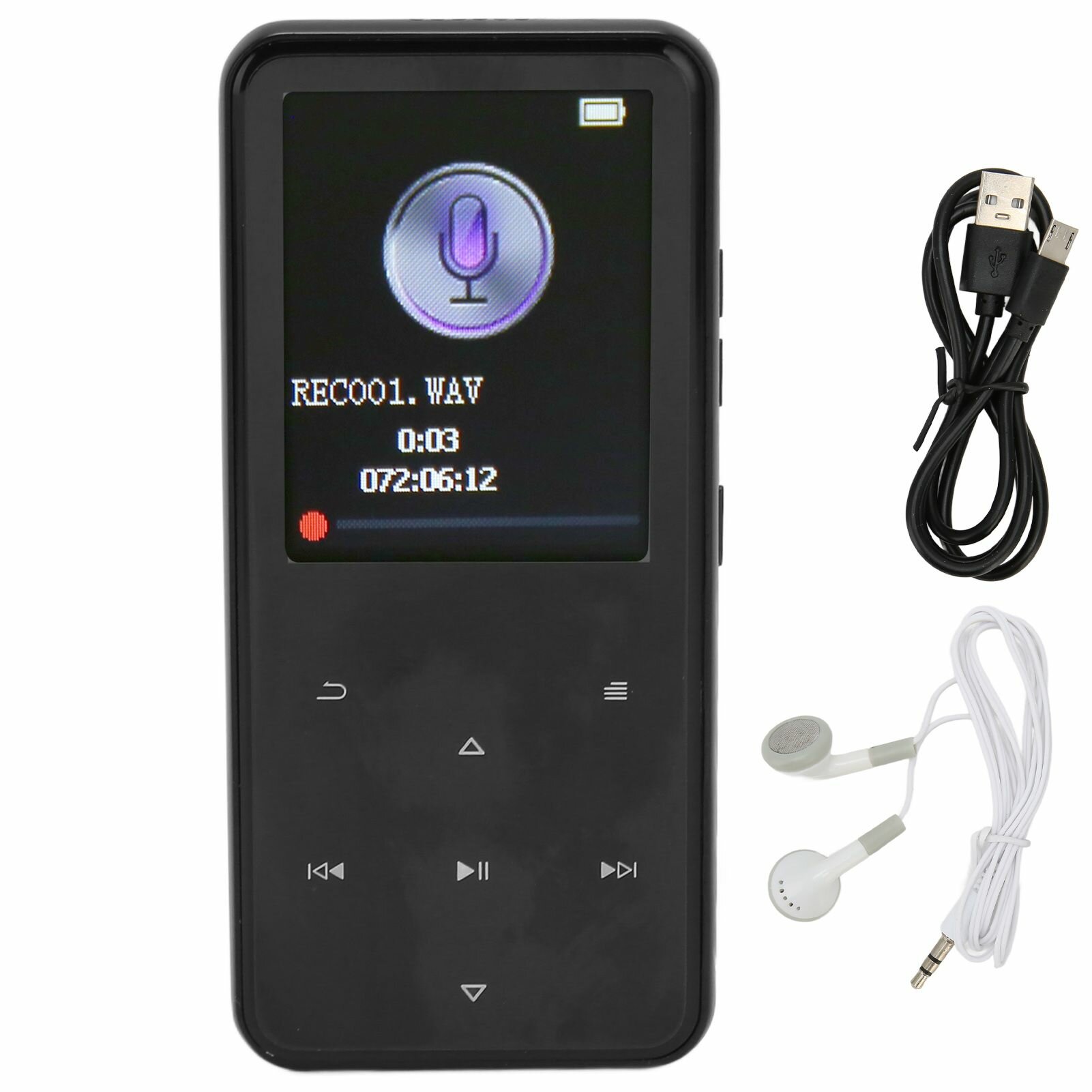 MP3-плеер 2,4, шумоподавление, Bluetooth 5.0, FM-радио, электронная книга
