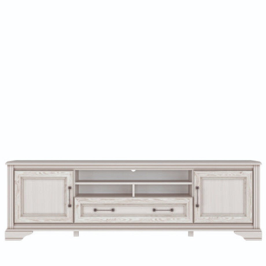 Тумба под телевизор БРВ-Мебель Стилиус RTV2D1S лиственница сибирская ш. 195 см, в. 61 см, гл. 41 см.