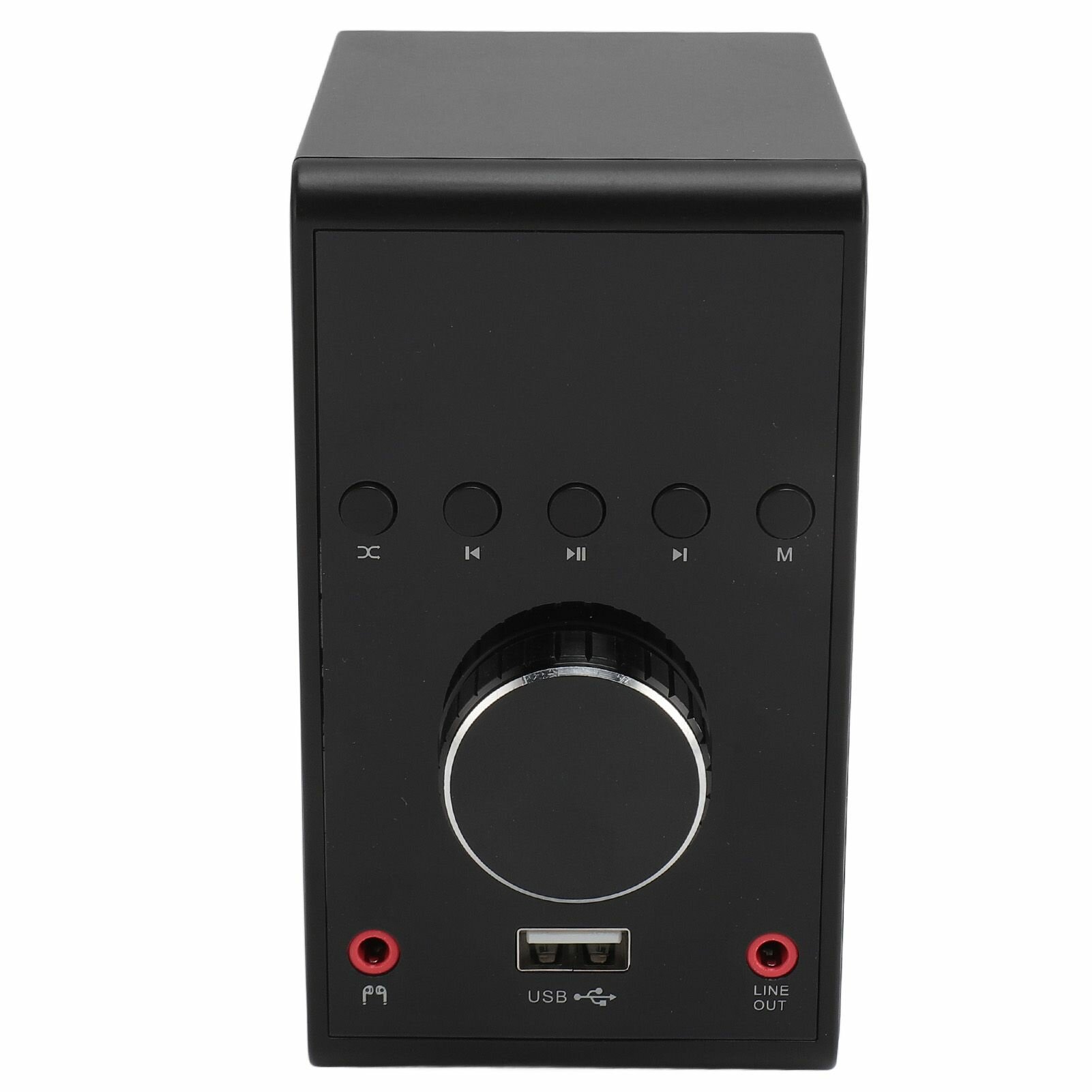 Усилитель 200 Вт BT 5.0, Hi-Fi, USB/оптика/коакс, для ПК/ТВ, чёрный