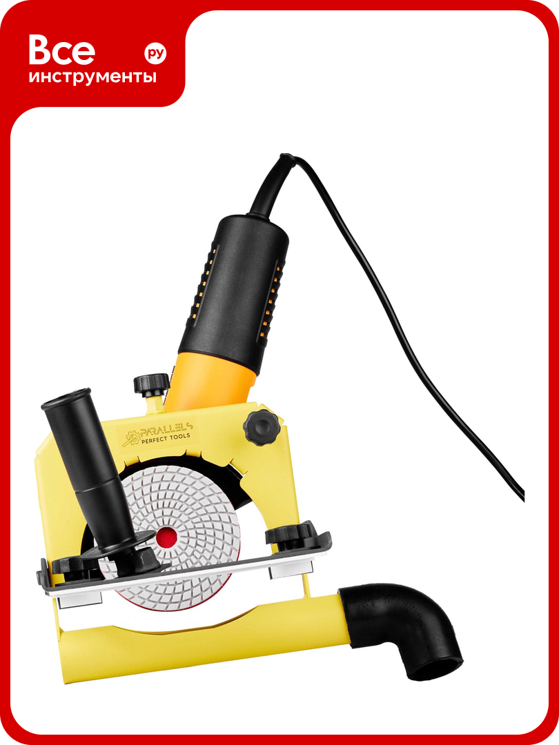 Насадка на УШМ Parallels Perfect Tools 125/115 мм для шлифовки кромок 00074 для шлифовки плитки