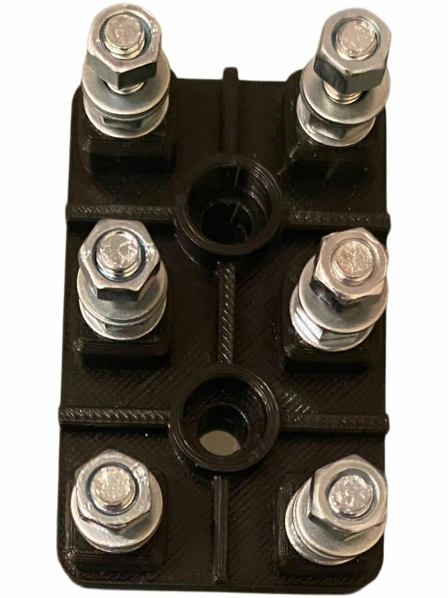 Колодка клеммная для электродвигателя, 65мм. х 40мм.