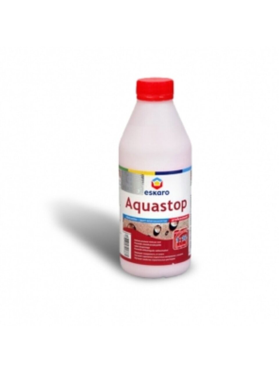 Грунтовка воднодисперсионная, акриловая, Eskaro, Aquastop Professional, концентрат 1:10, 0.5 л