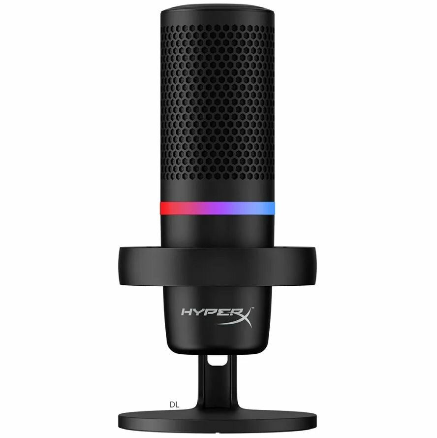 HyperX Микрофон игровой (для стриминга) DuoCast, черный.