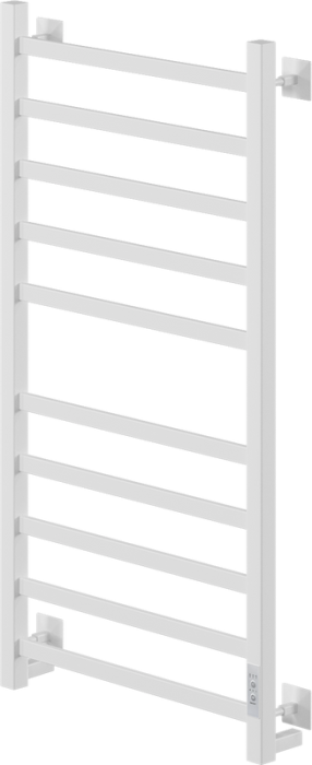 Полотенцесушитель электрический Ника Step 1 100/50, матовый белый RAL9016