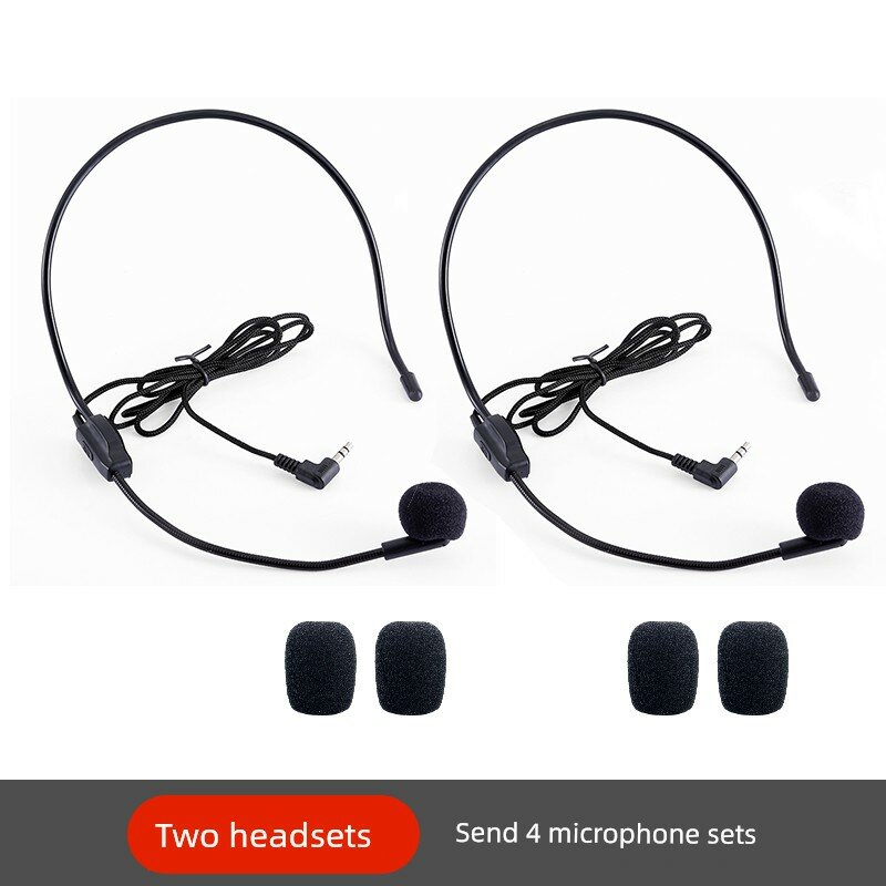 Универсальный проводной микрофон-гарнитура Sony Ericsson Little Bee с усилителем для преподавателей, аксессуары для