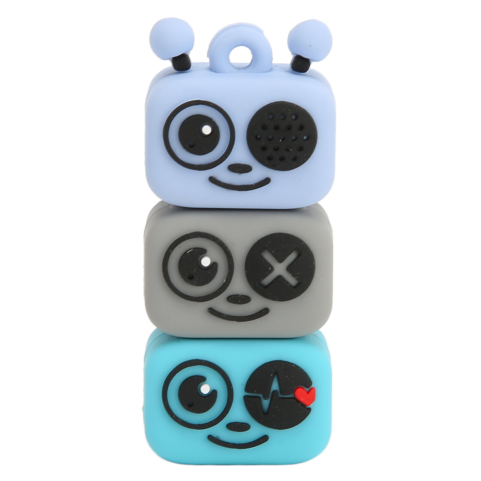 Флешка usb 2 . 0 в виде пчелы из пвх, 128 гб, синяя, для офиса и бизнеса
