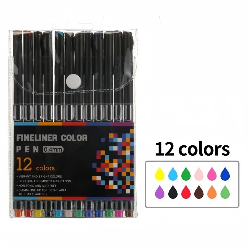 Набор Художественных Маркеров - 12/24/36/48/60/100 Цветов Для Художников, Рисование И Отслеживание Цвета, Акварельные Краски