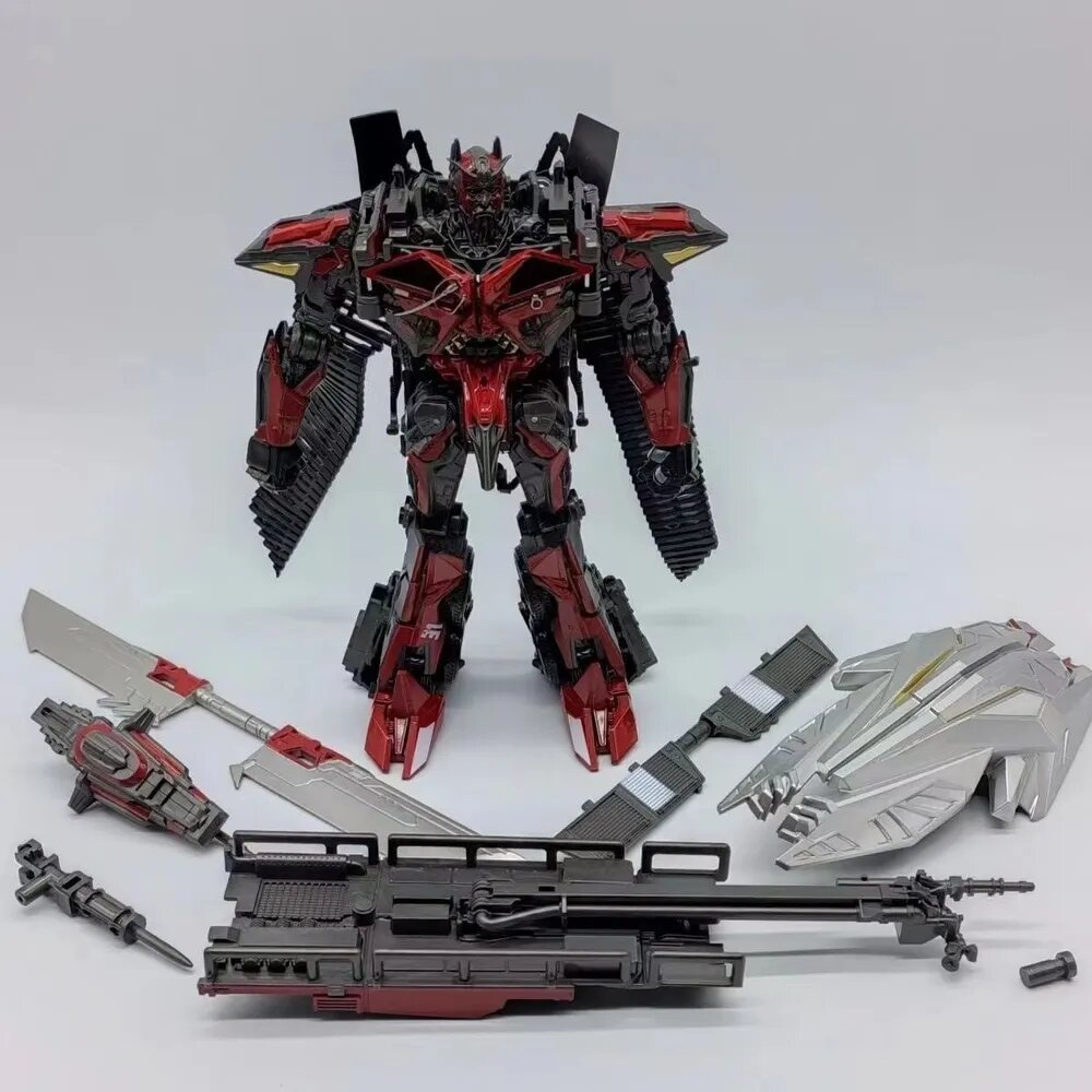 Трансформер Робот Игрушки TW1024 Сентинелом Праймом 18см Пожарная Машина