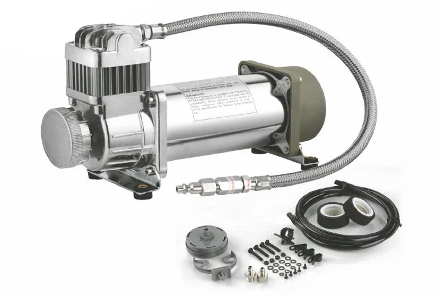 Компрессор автомобильный стационарный YURUI 12В 65 л/мин 10,2 атм