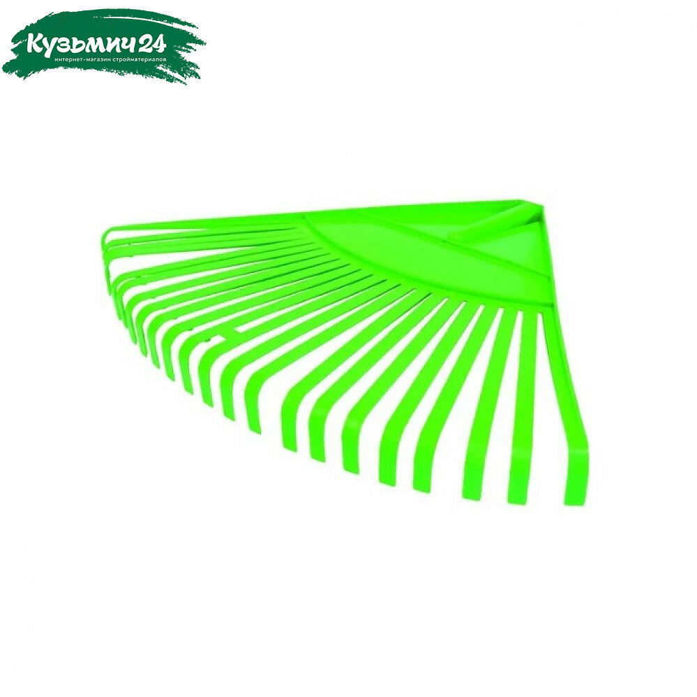 Грабли Don Gazon веерные, пластиковые 20 плоских зубьев, без черенка 430 мм