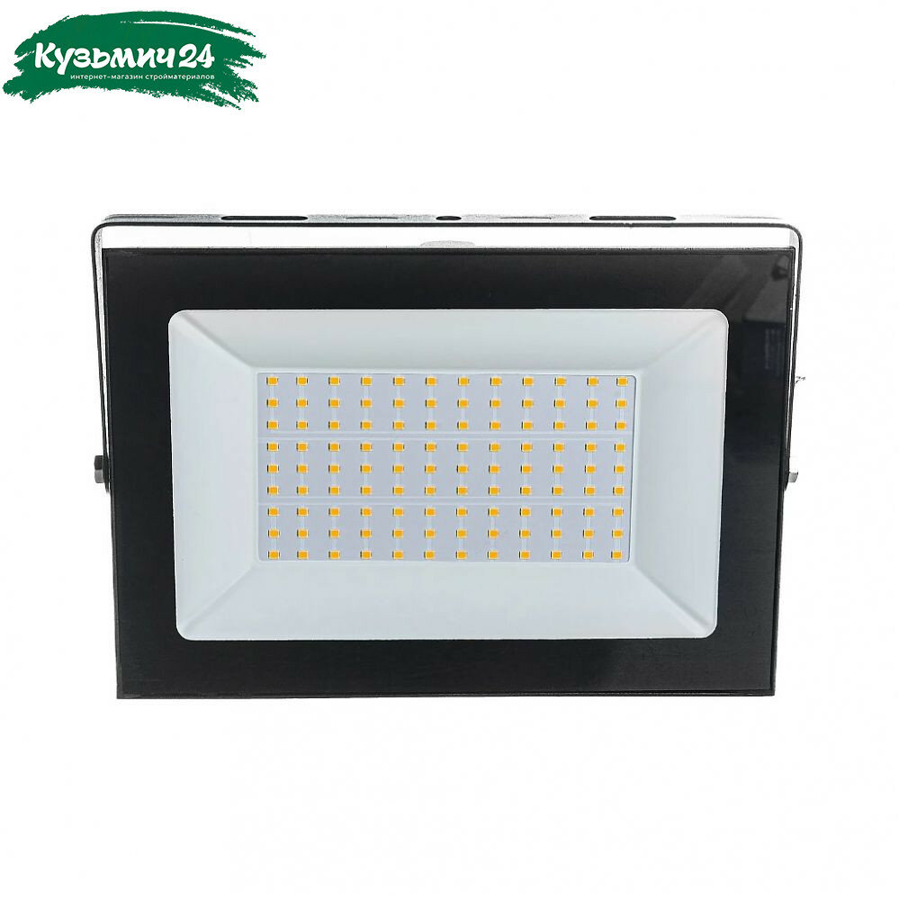 Прожектор светодиодный Uniel ULF-F21, UL-00007735, 100W, 3000K, IP65, черный