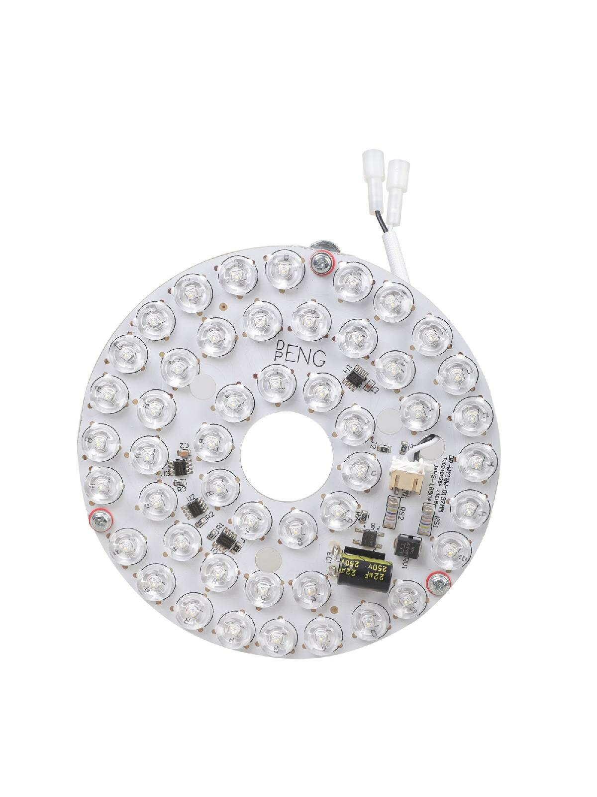 Магнитный Потолочный вентилятор Светодиодный световой модуль 137 мм 120 В