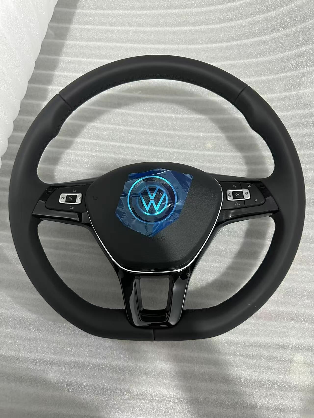 Руль KIDDYEARS, для Volkswagen Golf/GTI/Tiguan/GTS, серый металлик